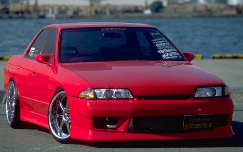 Vertex Style , Aftermarket , Fibreglass , Front bar , R32 Skyline Gts- – Drift Racing Industries