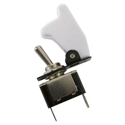 AeroFlow=White Covered Rocket / Missile Switch 12v 20A – Drift Racing ...