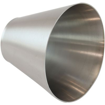 AeroFlow=2-1/2" to 5"304 Stainless Steel Transition Cone 63mm up to 12 ...