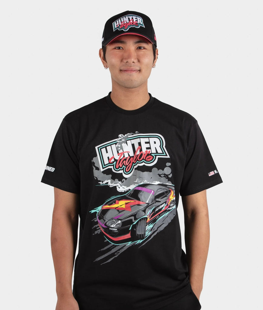 Hunter Taylor x Hardtuned Tee – Drift Racing Industries