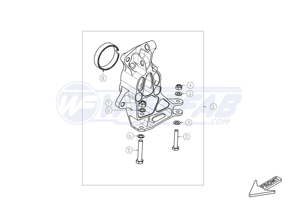 WISEFAB=Toyota GT86 Front Suspension Drop Knuckle Kit – Drift Racing ...