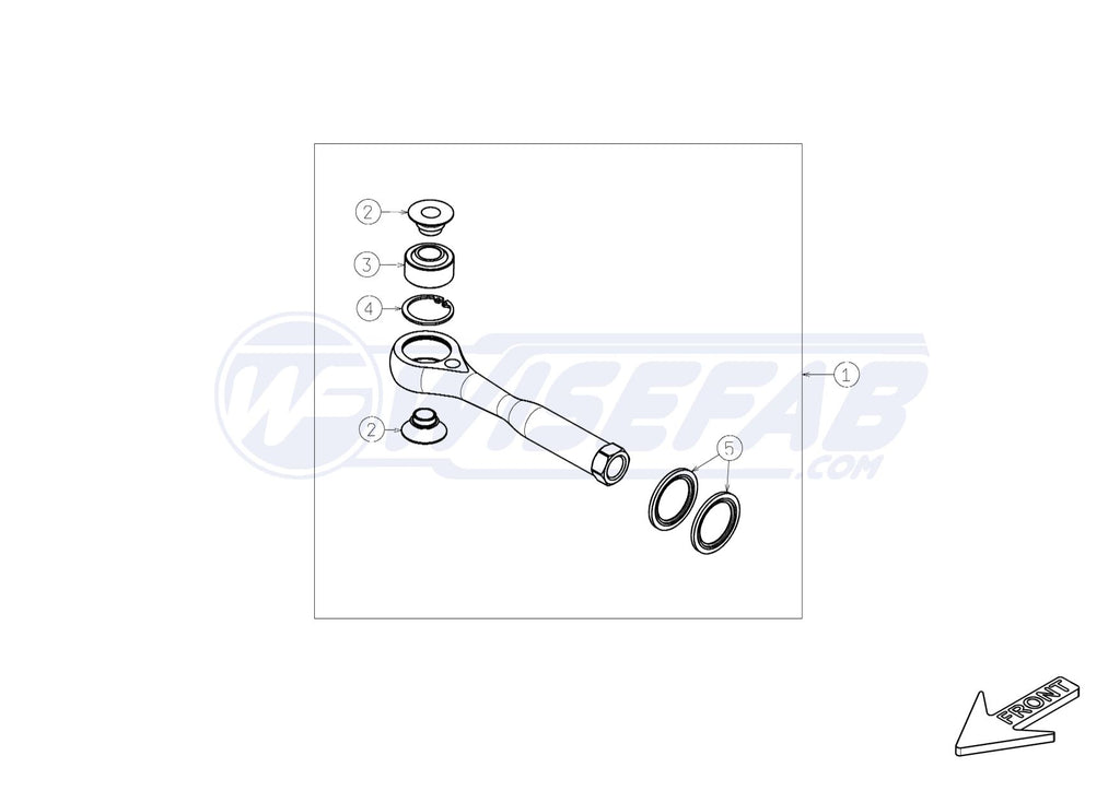 WISEFAB=Toyota GT86 Front Suspension Drop Knuckle Kit – Drift Racing ...