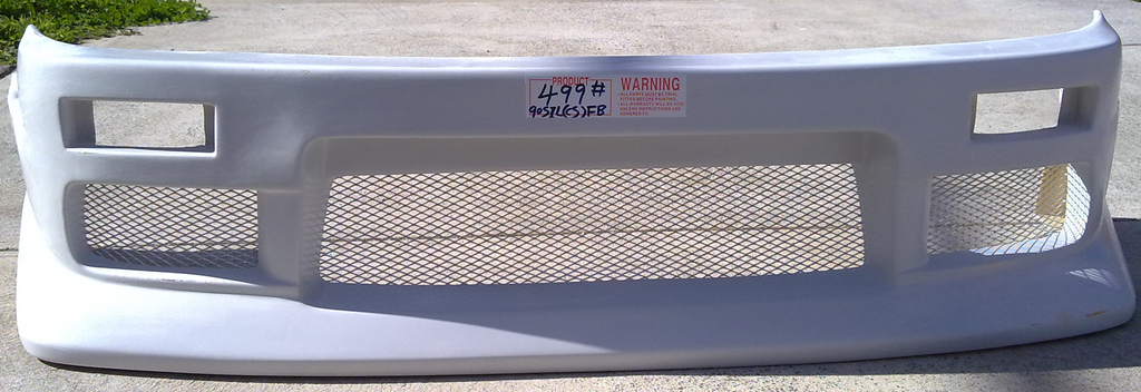 Chargespeed Style , Aftermarket , Fibreglass , Front Bar , S13 Silvia ...